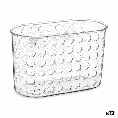 Køb Bruseophæng 19 3 x 12 x 9 cm Gennemsigtig Plastik PVC 12 enheder