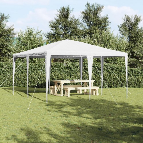 Festtelt Hvid 4x4 m PE