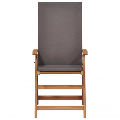 Have Stol med pude 4 stk Brun 57 x 71.5 x 104cm Massivt teaktræ