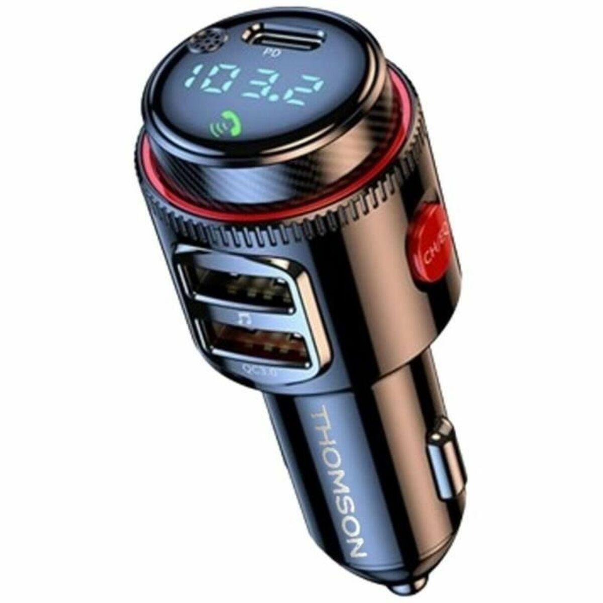 FM-transmitter til bil med Bluetooth og USB - Thomson