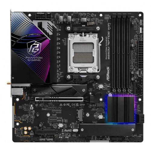 Asrock B850M Riptide WiFi – AM5 micro ATX bundkort