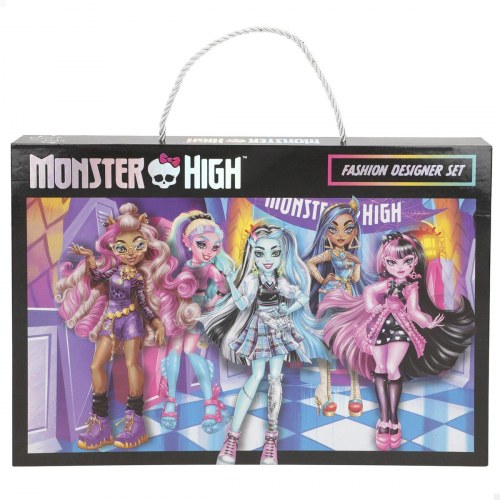 Tegnesæt Monster High - 6 dele | Tegne tilbehør