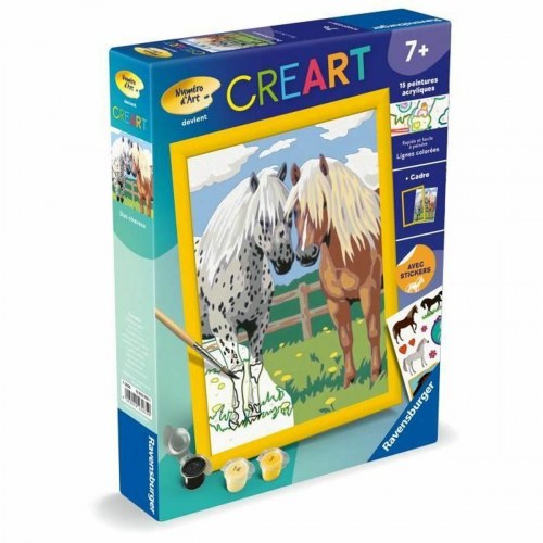 Ravensburger CreArt tegningssæt 18×24 cm - Heste