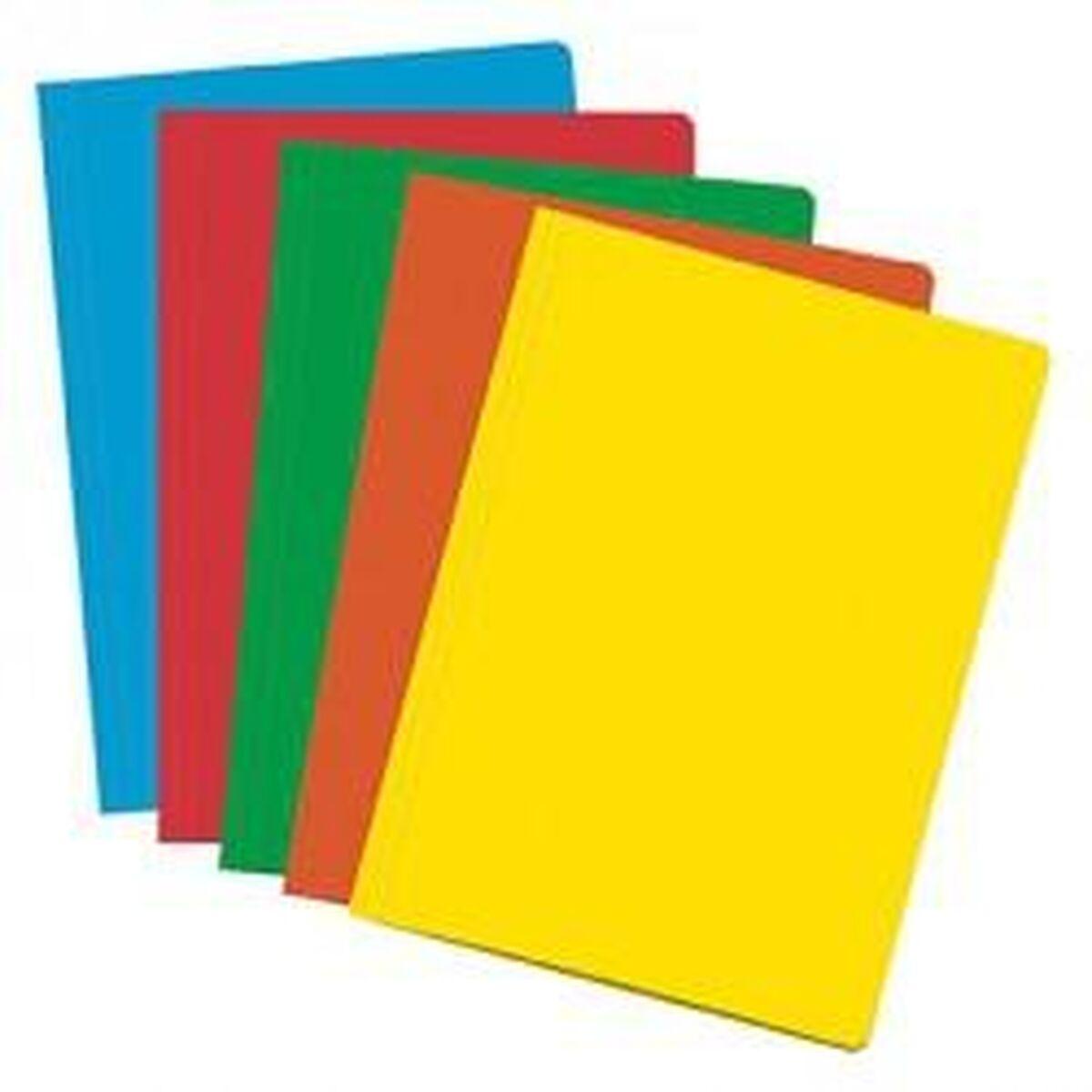 DOHE A4 mapper multifarvet - 50 dele (8 enheder)