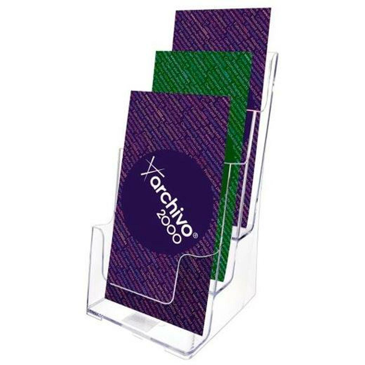 Gennemsigtig A4 dokumentholder - Archivo 2000