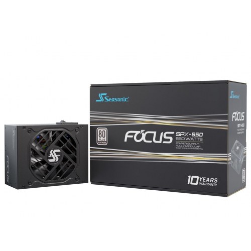 Seasonic Focus SPX-650 650 W PSU – fuldt modulær CFX