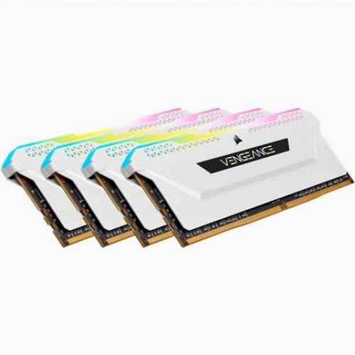 Corsair Vengeance RGB Pro 64 GB DDR4 3200 MHz - hvid