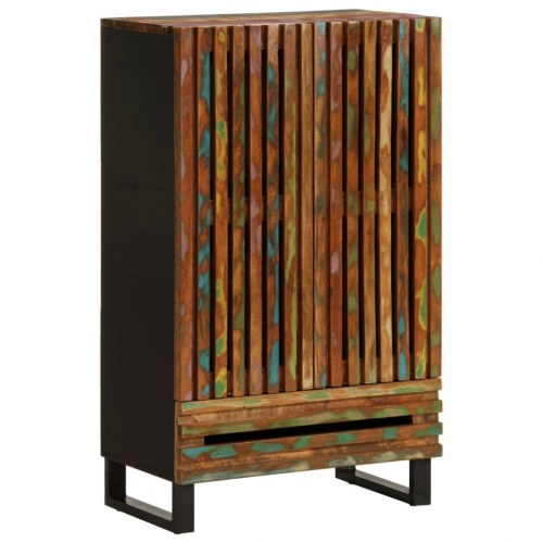 Skab 60x34x100 cm massivt akacietræ