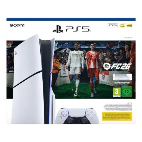 Sony PS5 Slim + EA Sports FC 26 - 1 TB konsol