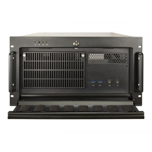 Inter-Tech IPC 6U-6606 rackkabinet – E-ATX, 8 hot-swap