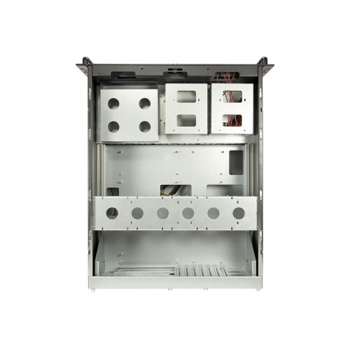 Inter-Tech IPC 6U-6606 rackkabinet – E-ATX, 8 hot-swap