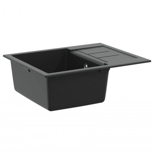 Vask Sort 620 x 500 mm 80% Kvarts og 20% Resin