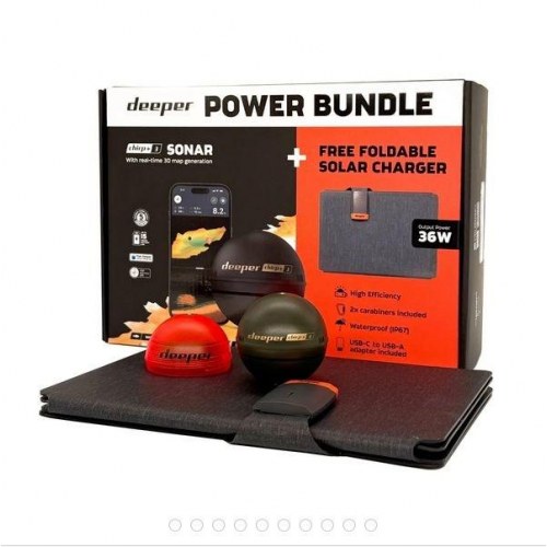 Deeper Chirp+ 3 Power Bundle – smart ekkolod