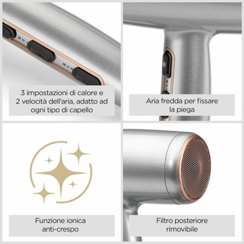 Babyliss D580DE hårtørrer 2100 W med ionfunktion