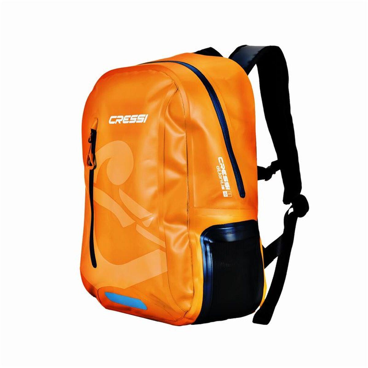 Cressi Atlantis Dry duffelrygsæk - Orange til vandsport