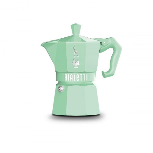 Bialetti Moka Exclusive - grøn espressokande, 6 kopper
