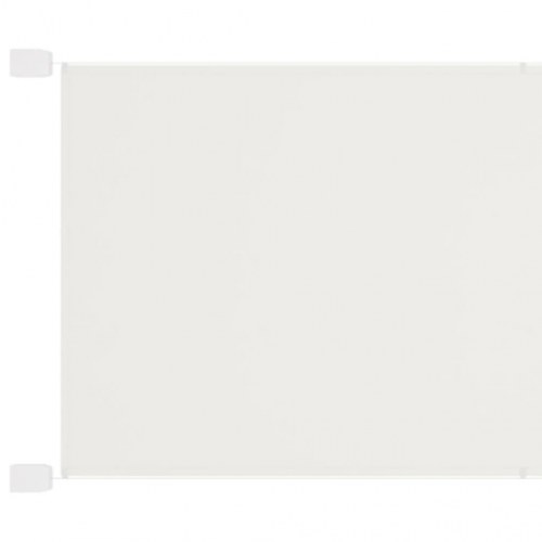 Lodret markise 180x1200 cm oxfordstof hvid
