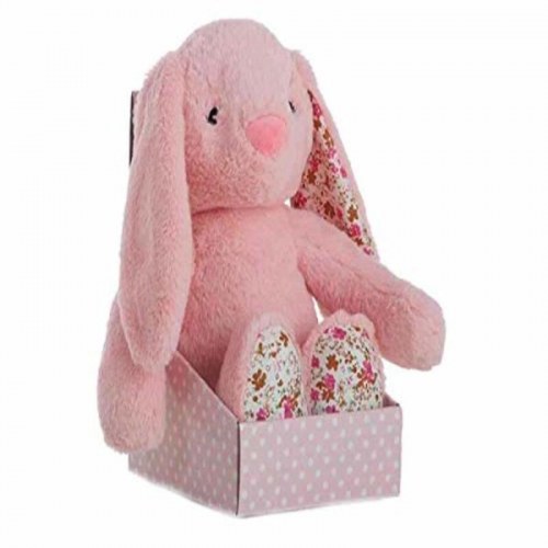 Pink kanin bamse 40 cm - Bamse Flowers tøjdyr