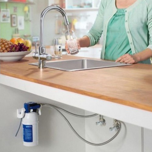 Brita P1000 filter til køkkenhane - komplet armatur