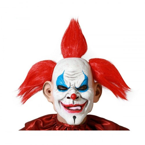 Halloween maske - mande klovn i latex