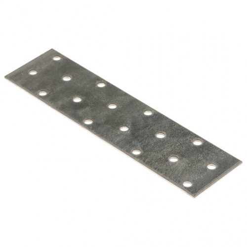 Perforerede plader 60 stk. 2 mm 160x40 mm galvaniseret stål
