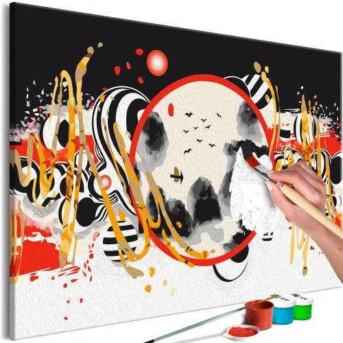 Mal selv billede - Zen Bubbles 60 x 40 cm