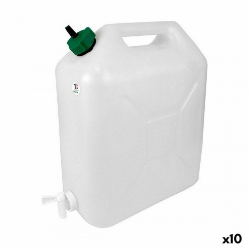 Vanddunk med hane 10 L EDA - 10 stk | Vandbeholder