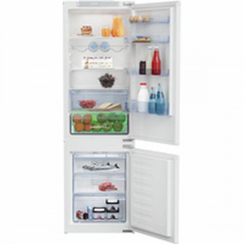 BEKO BCHA275E4SN køle-fryseskab 178,1×54 cm - hvid