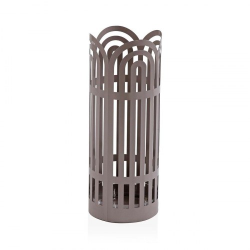 Paraplystativ i grå metal 19×49×19 cm - Versa