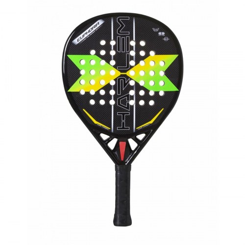 Padel bat Harlem Padel Euphoria Green Sort Grøn
