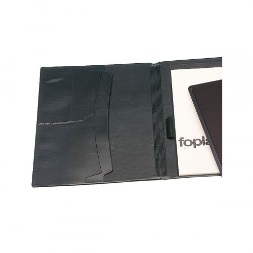 Grafoplas organiser mappe - sort PVC, inkl. 40 ark